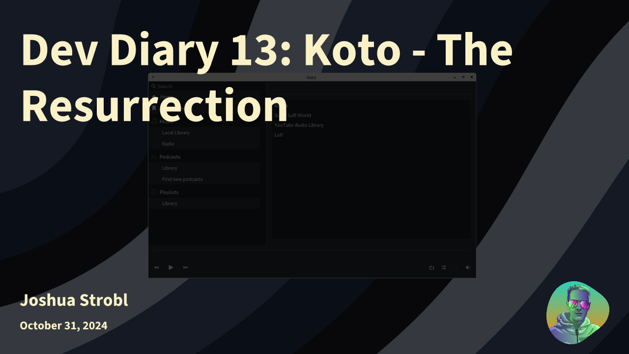 Dev Diary 13: Koto - The Resurrection | Joshua Strobl